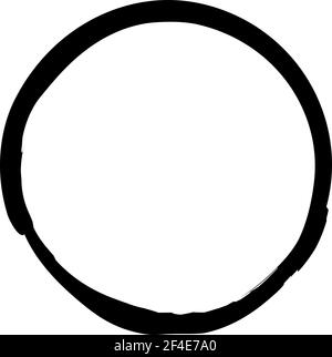 Grungy circle blob, blotch vector – Stock vector illustration, Clip art ...