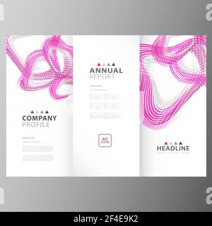 Annual business report template design layout Stock Vector Image & Art ...