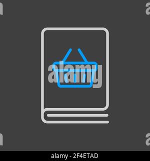 Catalog product vector icon. E-commerce sign. Graph symbol for your web ...