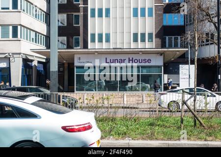Lunar House, Croydon. Home Office headquarters for UK Border Agency ...