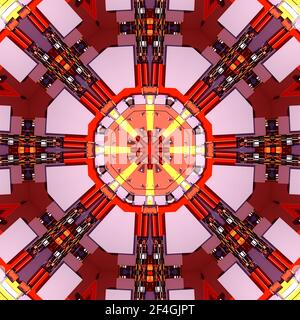 Repeating background of colored patterns Stock Photo - Alamy