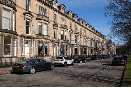 Learmonth Terrace, Edinburgh New Town Streets, upmarket housing ...
