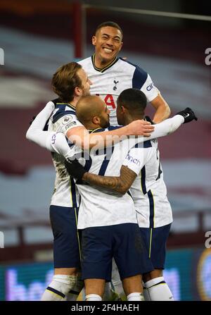 Tottenham’s Lucas Moura celebrates scoring his sides equalising goal ...