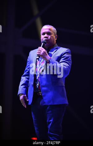 MIRAMAR, FLORIDA - MARCH 20: Hector "El Torito" Acosta performs onstage ...