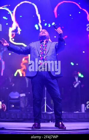MIRAMAR, FLORIDA - MARCH 20: Hector "El Torito" Acosta performs onstage ...