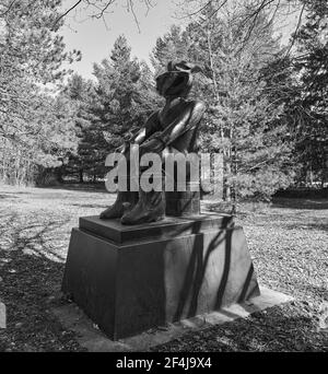 McMichael Canadian Art Collection with sculptures by Ivan Eyre Stock ...