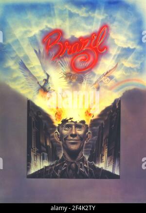 BRAZIL -1985 POSTER Stock Photo - Alamy