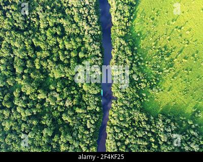 Aerial view of the East Kalimantan forest full of trees Stock Photo - Alamy
