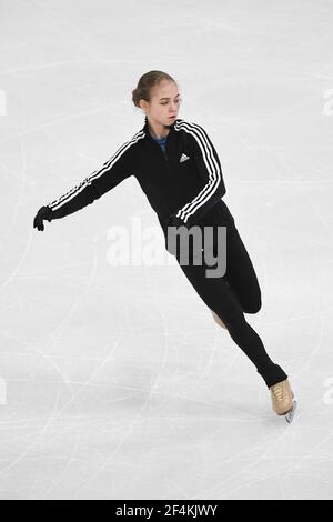 Alexandra TRUSOVA FSR, during Ladies Free Program at the ISU World ...