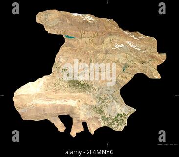 Alborz, province of Iran. High resolution satellite map Stock Photo - Alamy