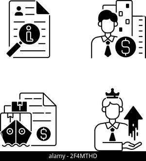 Power broker black linear icon Stock Vector Image & Art - Alamy
