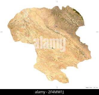Zanjan, province of Iran. High resolution satellite map Stock Photo - Alamy