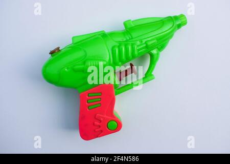 Pichkari, a water gun or toy gun used as props to shoot water and play ...