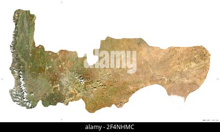 Hamah, province of Syria. High resolution satellite map. Locations of ...