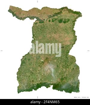 Surin, province of Thailand. High resolution satellite map Stock Photo ...