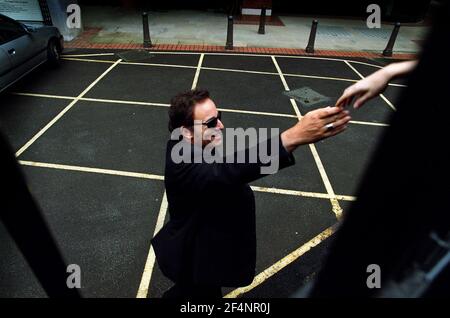 Bruce Springsteen rock star arriving at October 1998 High Court in ...