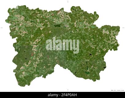 Voru, county of Estonia. High resolution satellite map Stock Photo - Alamy