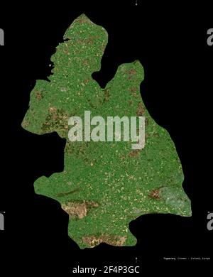 Tipperary, county of Ireland. High resolution satellite map Stock Photo ...