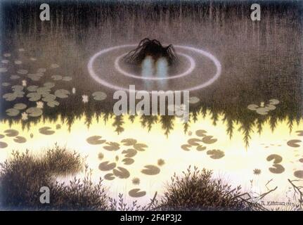 Theodor Kittelsen - Noekken 1904 Stock Photo - Alamy