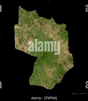 Delcevo, municipality of Macedonia. Sentinel-2 satellite imagery. Shape ...