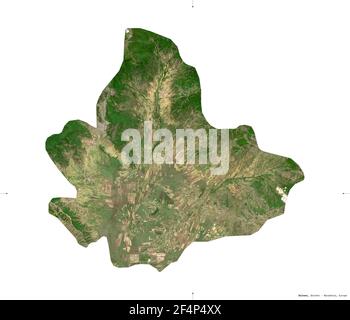Dolneni, municipality of Macedonia. High resolution satellite map Stock ...