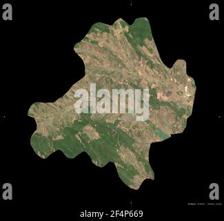 Straseni, district of Moldova. High resolution satellite map Stock ...