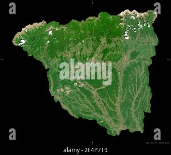 Gorj, county of Romania. High resolution satellite map Stock Photo - Alamy