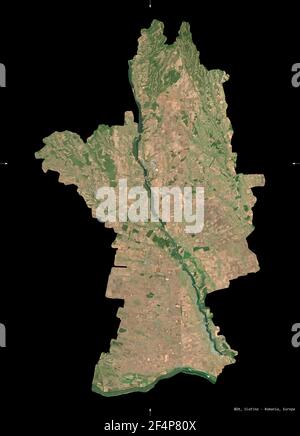 Olt, county of Romania. High resolution satellite map Stock Photo - Alamy