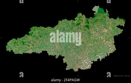 Kirovohrad, region of Ukraine. High resolution satellite map Stock ...