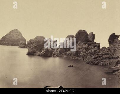 The Tufa Domes and Pyramid at Pyramid Lake, Nevada, are natural ...
