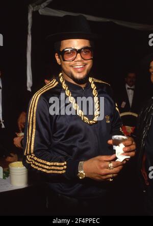 Darryl McDaniels of Run-DMC 1986 Credit: Ralph Dominguez/MediaPunch ...