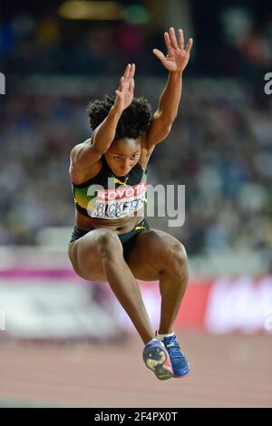 Shanieka Ricketts (Jamaica). Triple Jump women Silver Medal. IAAF World ...