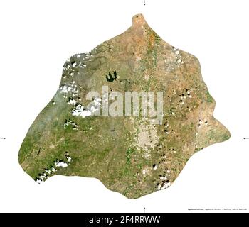 Aguascalientes, state of Mexico. High resolution satellite map ...