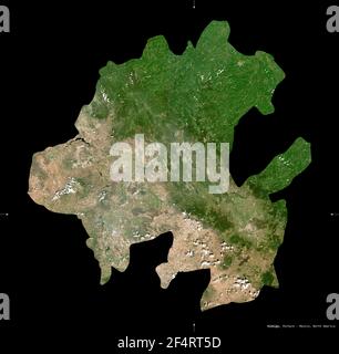 Hidalgo, state of Mexico. High resolution satellite map Stock Photo - Alamy