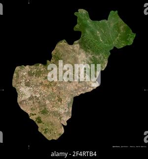 Queretaro, state of Mexico. High resolution satellite map Stock Photo ...