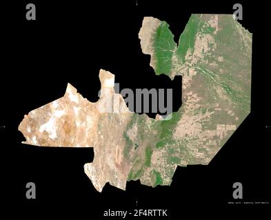 Salta, province of Argentina. High resolution satellite map Stock Photo ...
