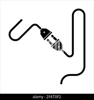 Plug Male Female Connection Icon Design Vector Art Illustration Stock ...