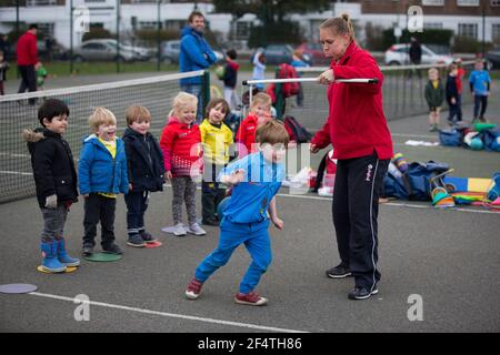 'Playball' children's activity class on Clapham Common, Southwest ...