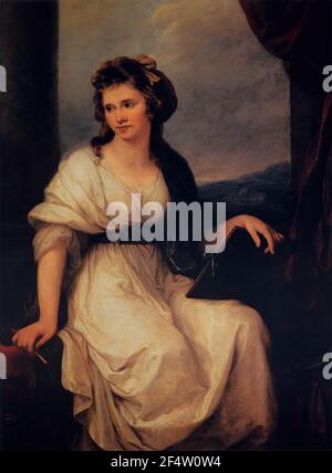 Angelica Kauffman - Self Portrait 1787 Stock Photo - Alamy