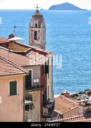 the village of telaro in italy Stock Photo - Alamy