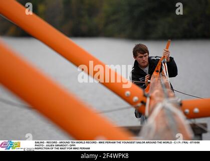SAILING - RECORD - AROUND TEH WORLD RECORD - MIKE PERHAM THE YOUNGEST ...
