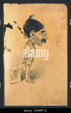 Frank Crane by George Luks Stock Photo - Alamy