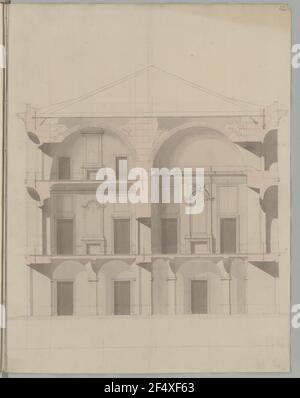 Castle, design, cross section Stock Photo - Alamy