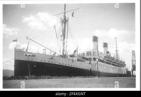 Passenger ship "Monte Rosa Stock Photo - Alamy