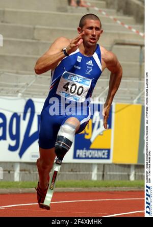 HANDISPORT - WORLD CHAMPIONSHIPS IN ATHLETICS 2002 - LILLE - 27/07/2002 ...
