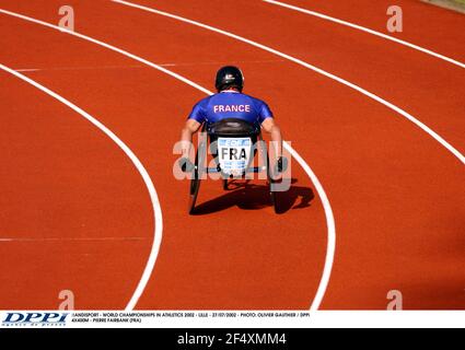 HANDISPORT - WORLD CHAMPIONSHIPS IN ATHLETICS 2002 - LILLE - 27/07/2002 ...