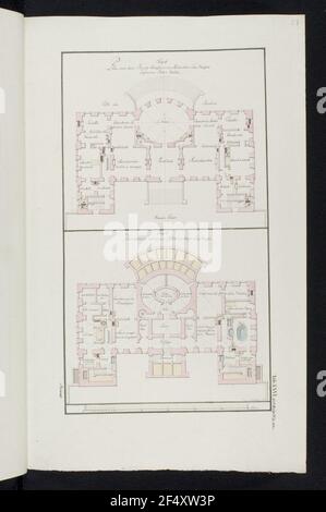 Knights, mansion, ideal design, floor plans Stock Photo - Alamy