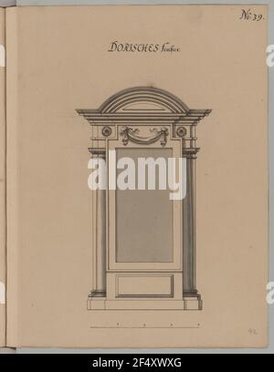 Window Dorical Order Stock Photo - Alamy