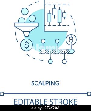 Scalping concept icon Stock Vector Image & Art - Alamy