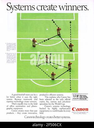 Canon camera Canon EOS camera vintage magazine advertisement paper ...